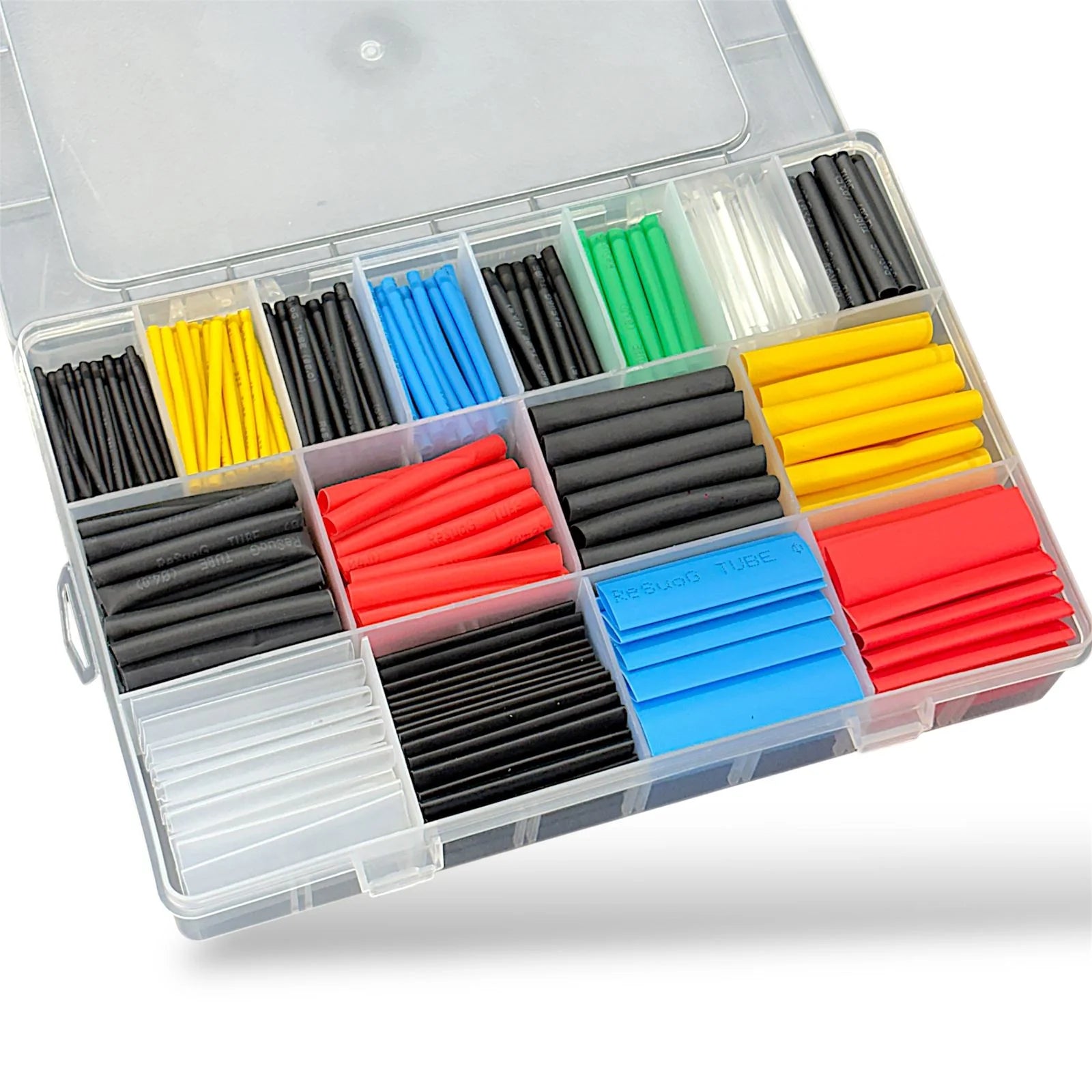 580 Pcs Heat Shrink Tubing Kit | Assorted Sizes & Colors Insulation Sh ...