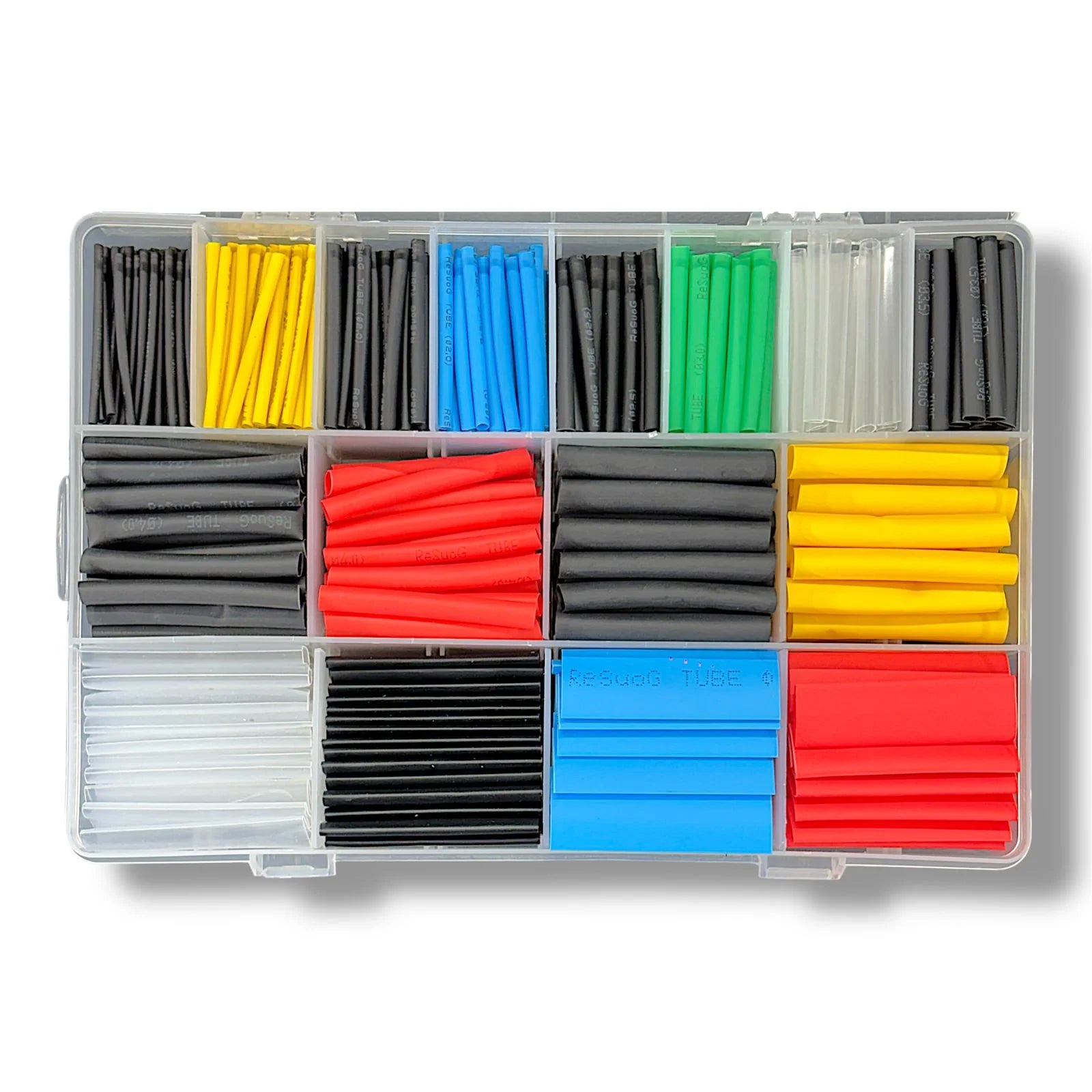 580 Pcs Heat Shrink Tubing Kit | Assorted Sizes & Colors Insulation Sh ...