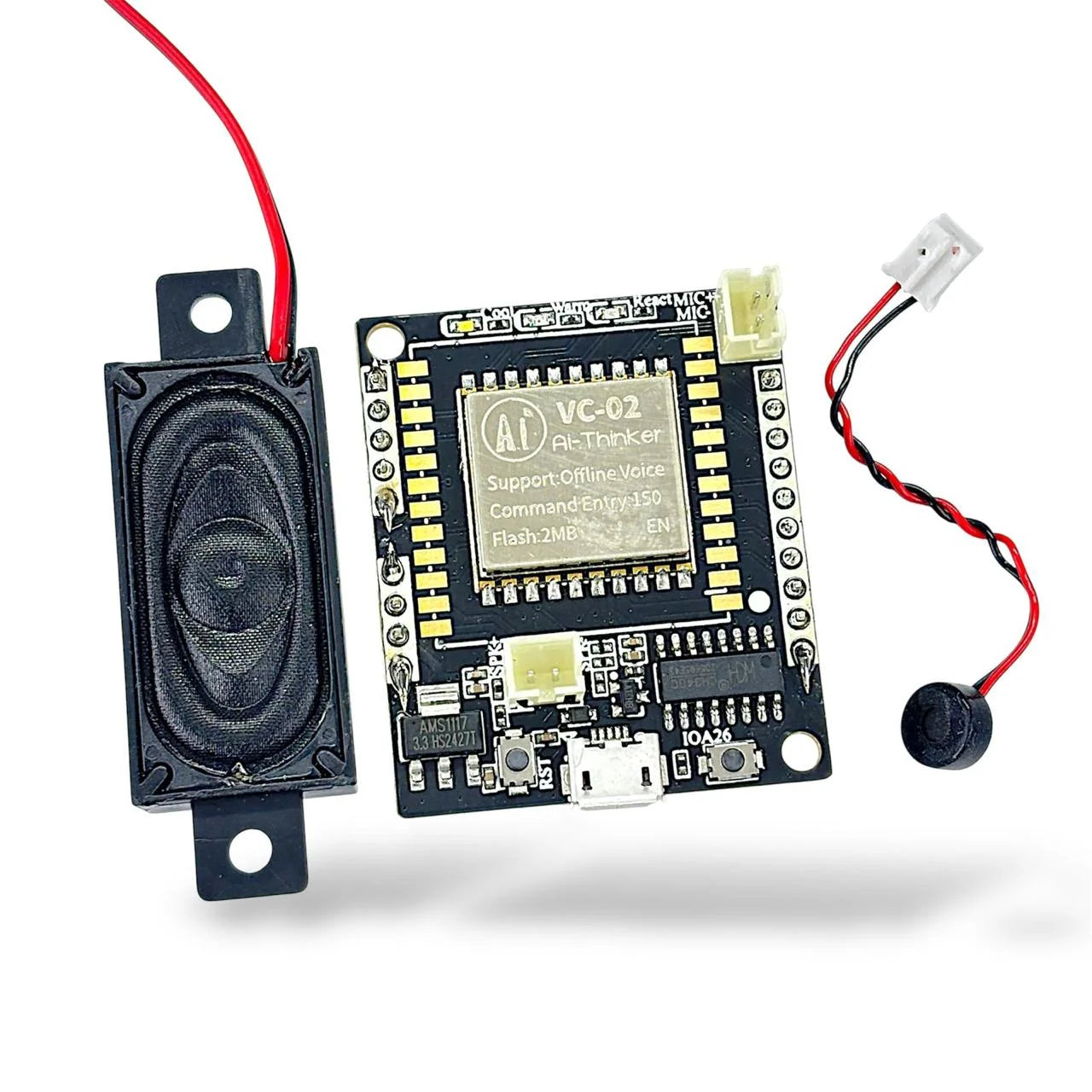 Ai-Thinker VC-02-Kit | AI Voice Recognition Development Kit for IoT, A ...