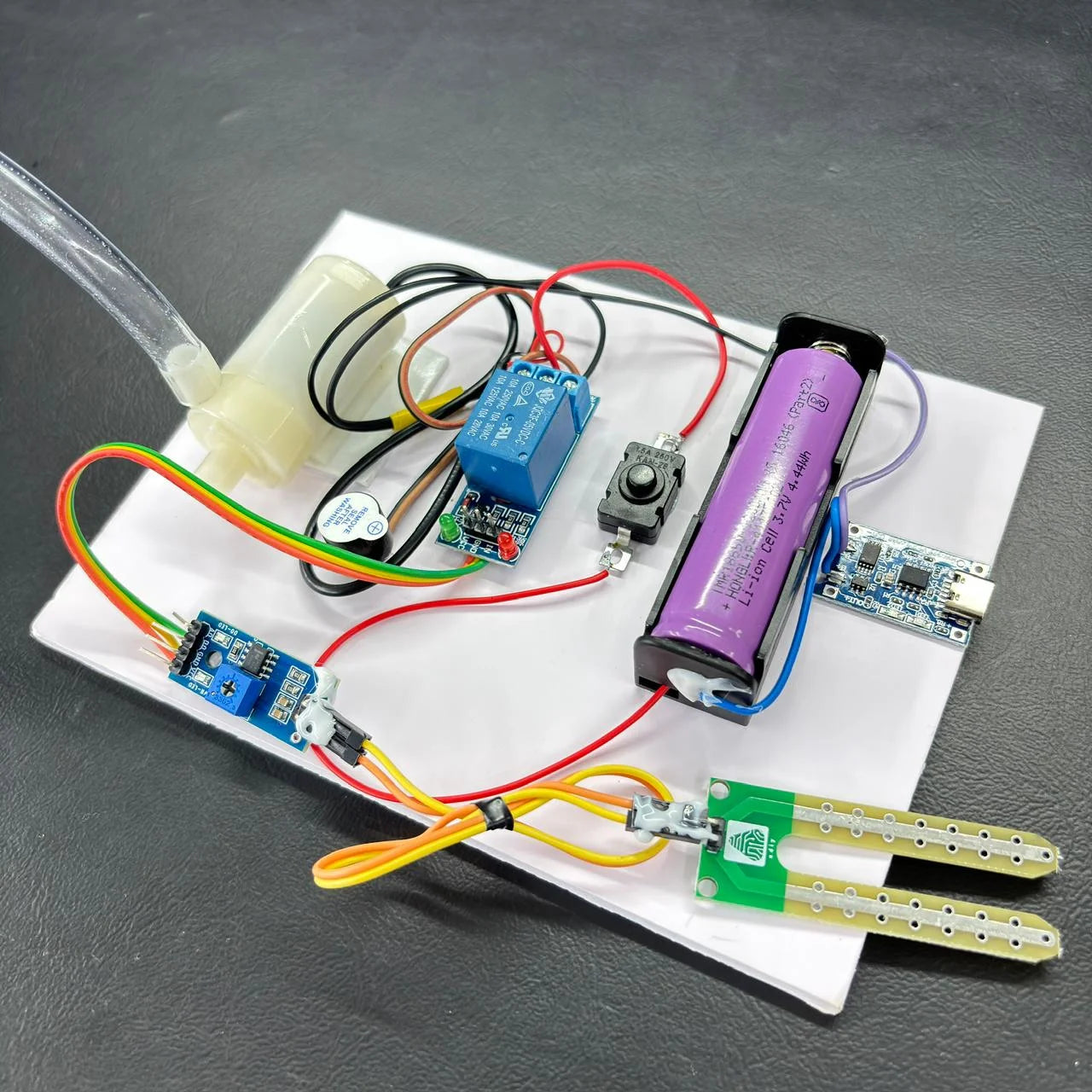 DIY Automatic Watering System Project without Arduino | Simple DIY Sci ...