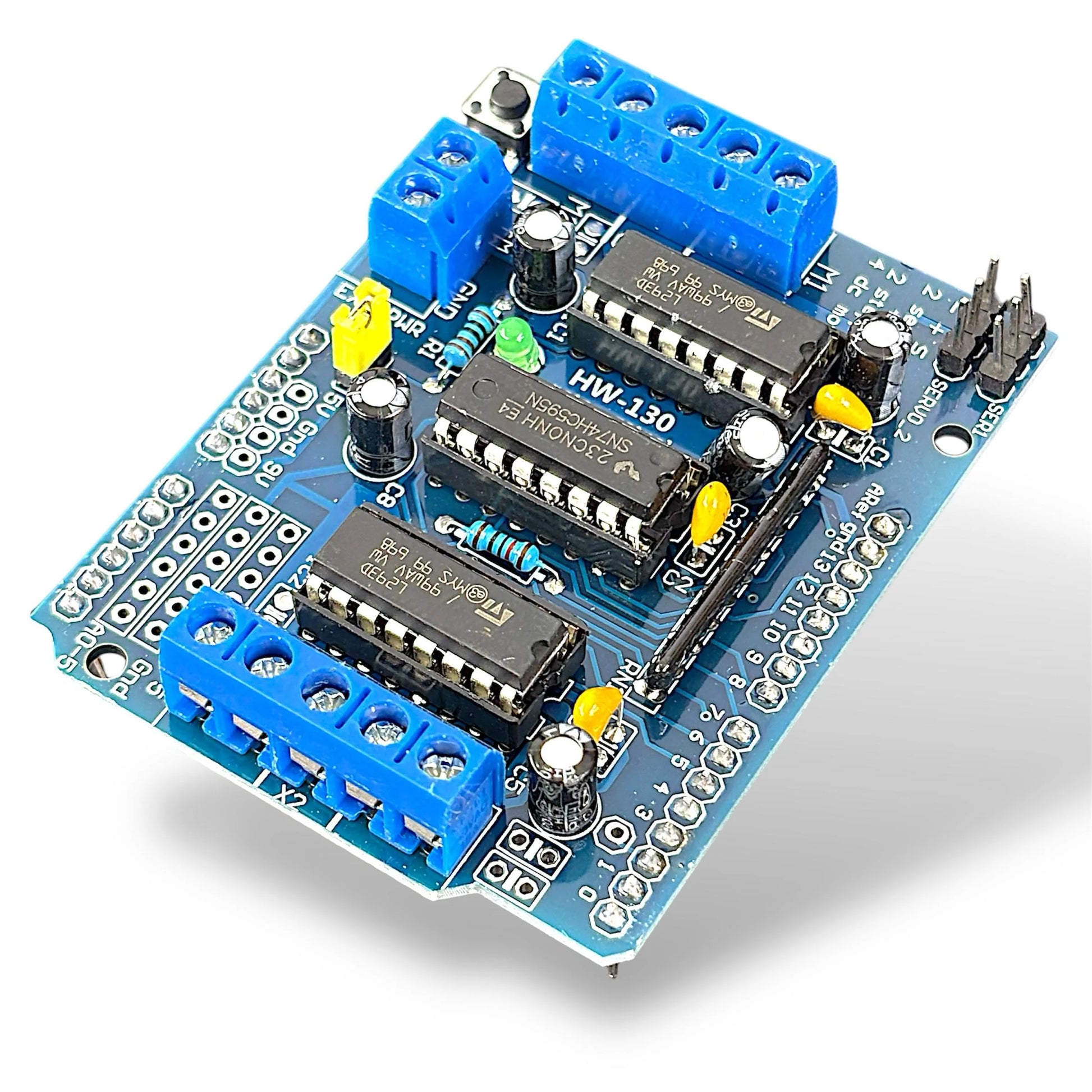 L293d Motor Driver Shield For Arduino And Robots Harish Projects